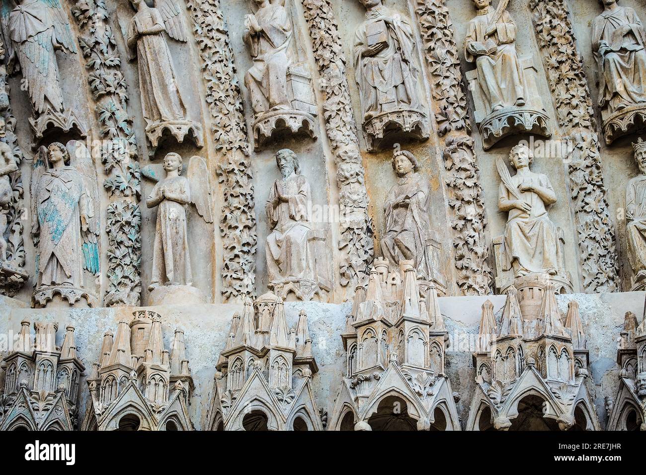 Bourges cathedral detail hi-res stock photography and images - Alamy