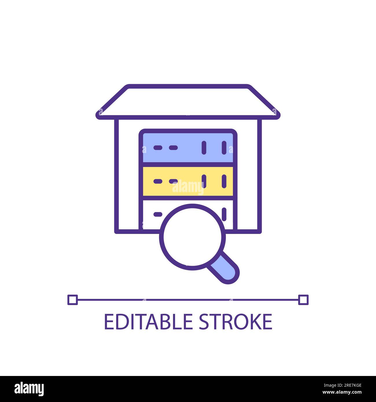 Inventory database Stock Vector Images - Alamy