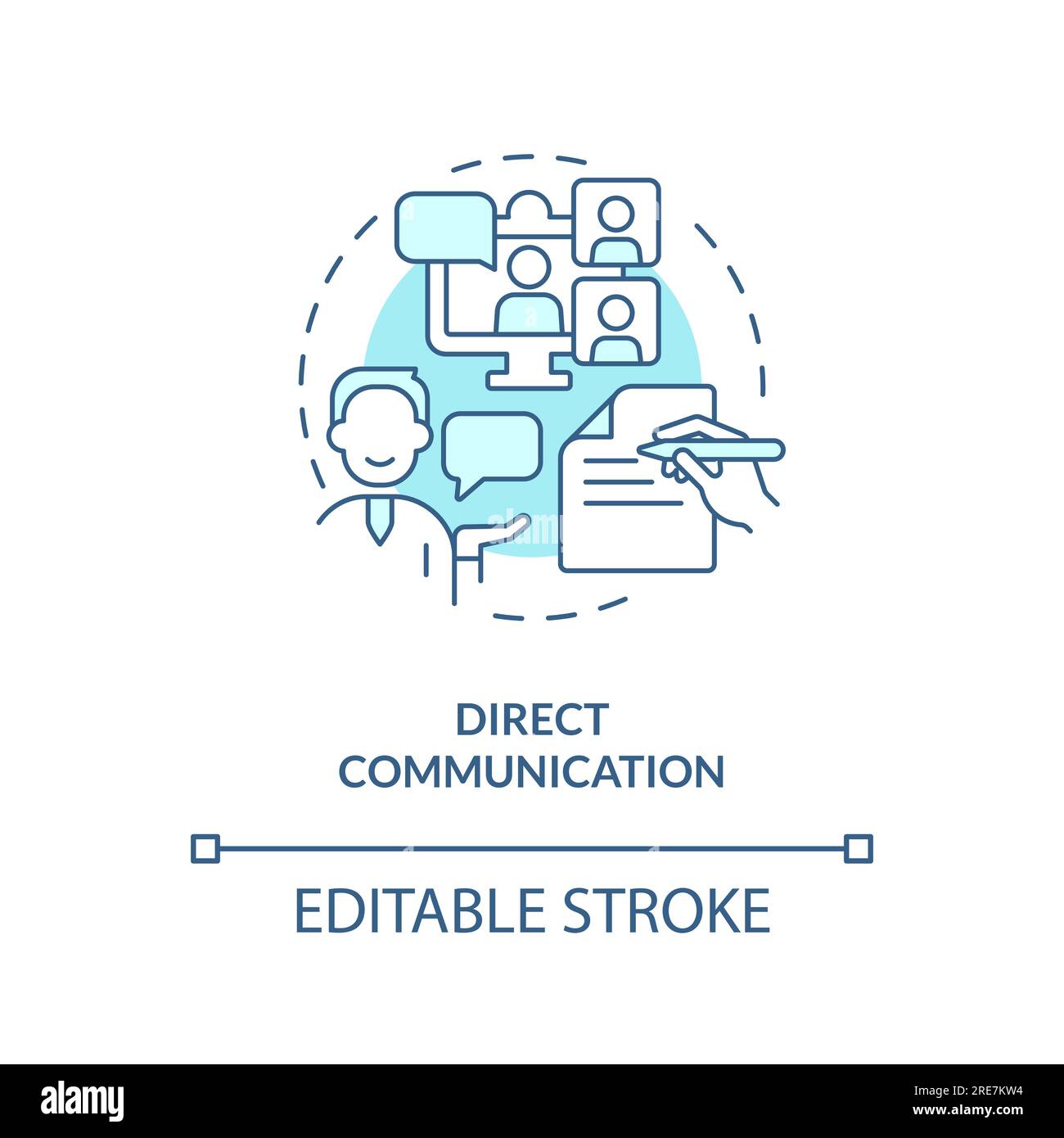 Communication with government Cut Out Stock Images & Pictures - Alamy