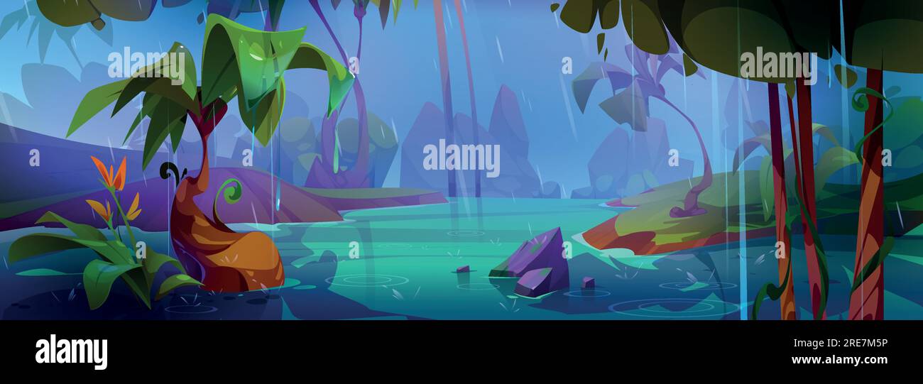 Flooding brazil Stock Vector Images - Alamy