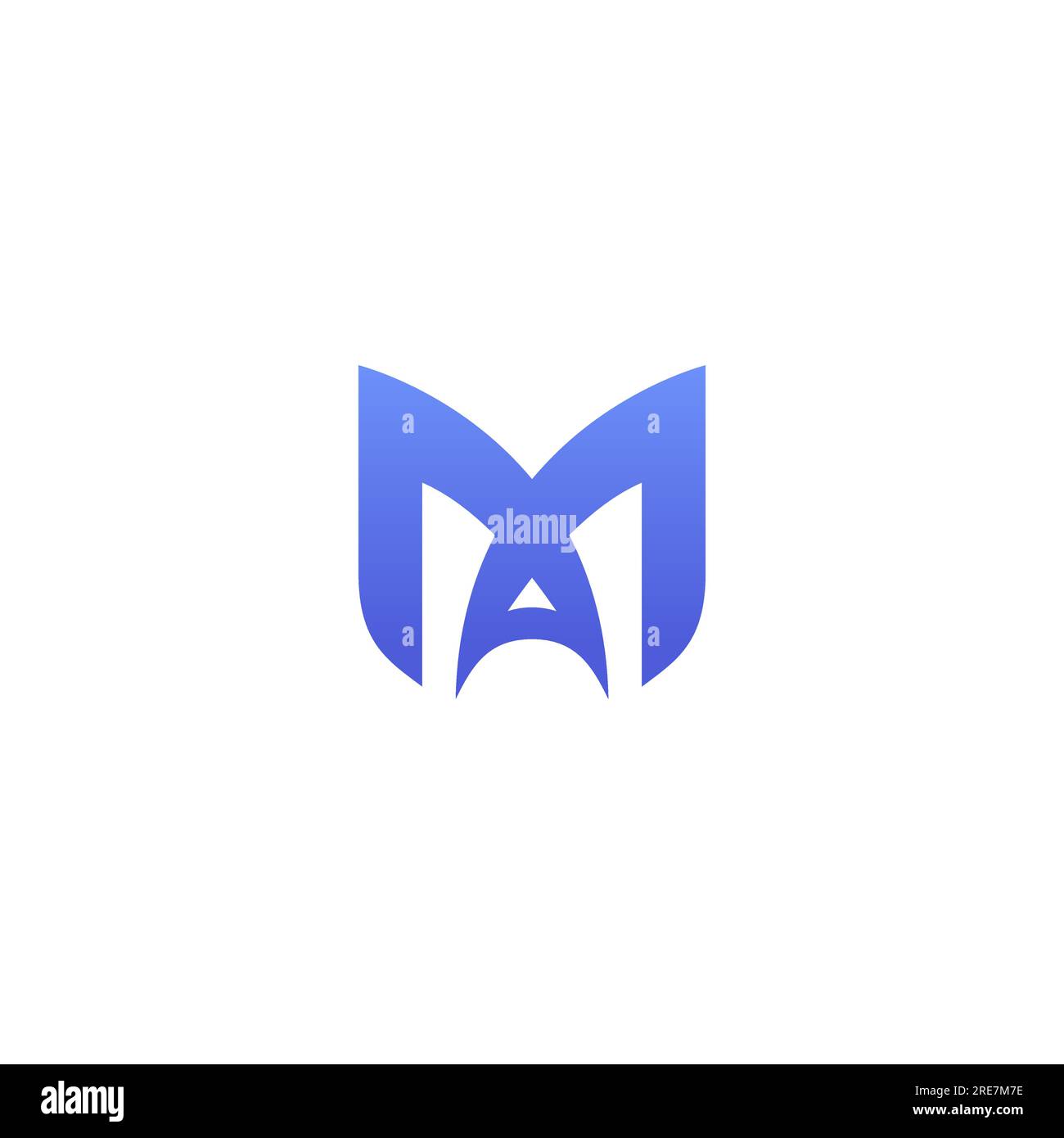 Letter MA logo Design. M Icon Logo Vector Stock Vector Image & Art - Alamy