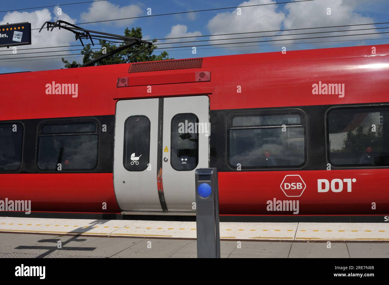 25 July 2023/Danish S tranpsort system and danish electric red train ...