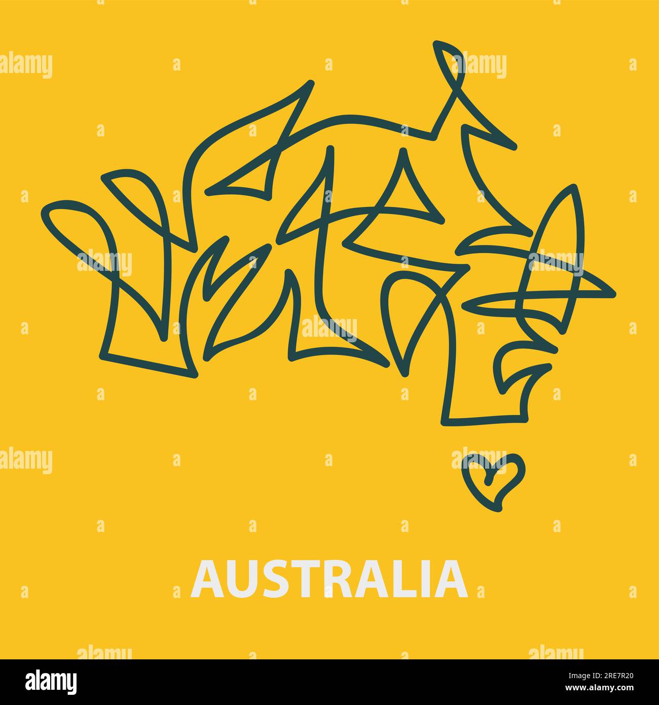 Map of aus Stock Vector Images - Alamy