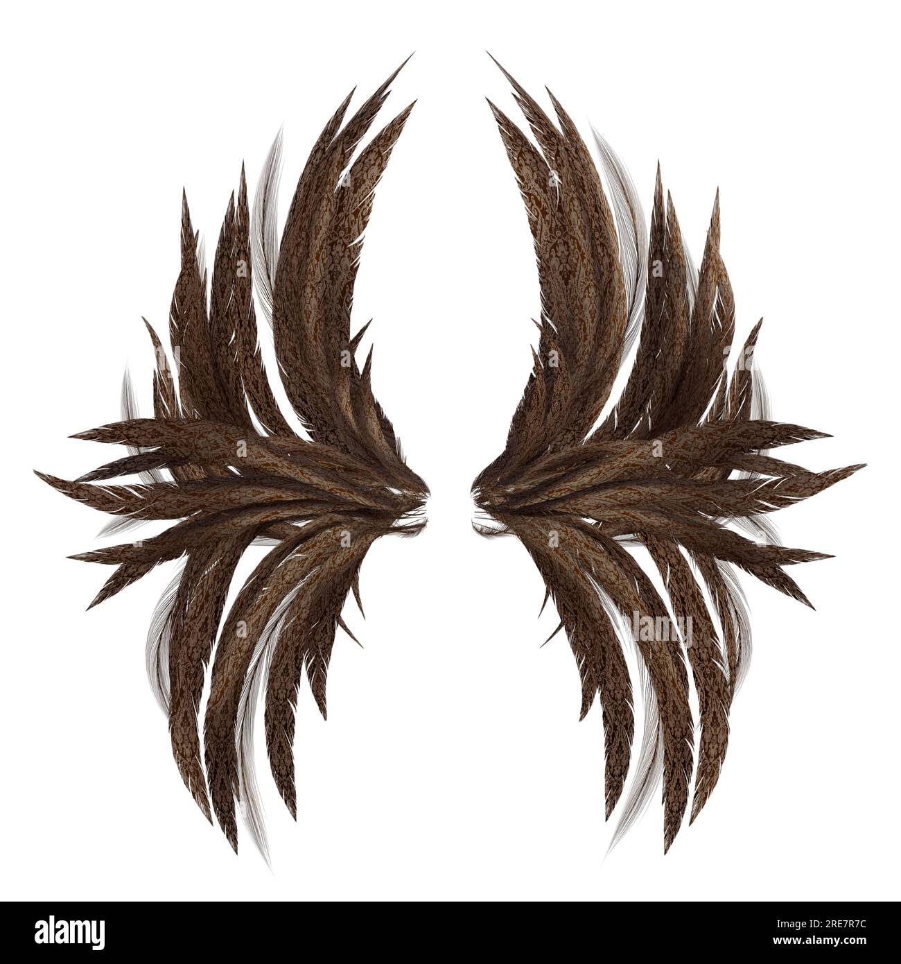 Tattered Fairy Wings Tattoo