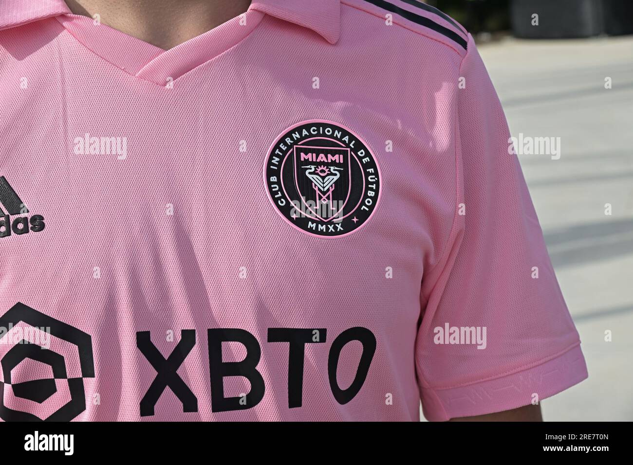 Inter miami logo hi-res stock photography and images - Alamy