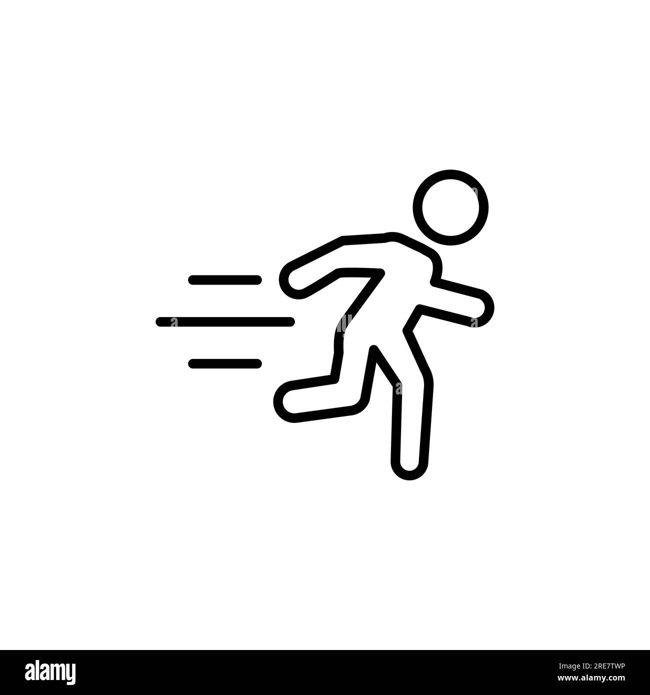 Running icon from health and medical collection. Thin linear running ... Running icon from health and medical collection. Thin linear running ...