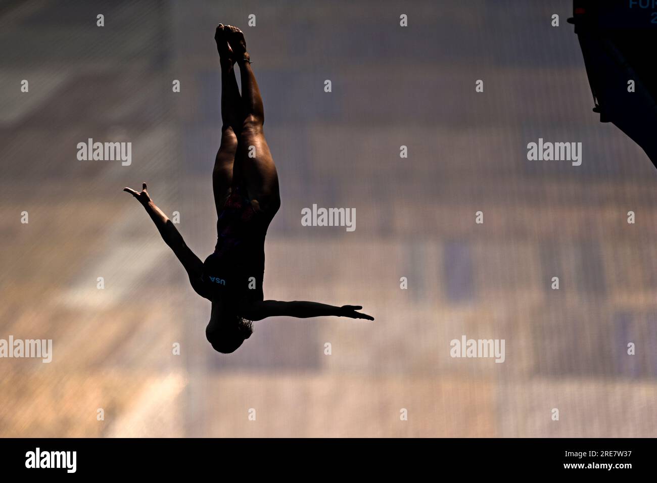 Fukuoka, Japan. 26th July, 2023. Maria Smirnova of the United States ...