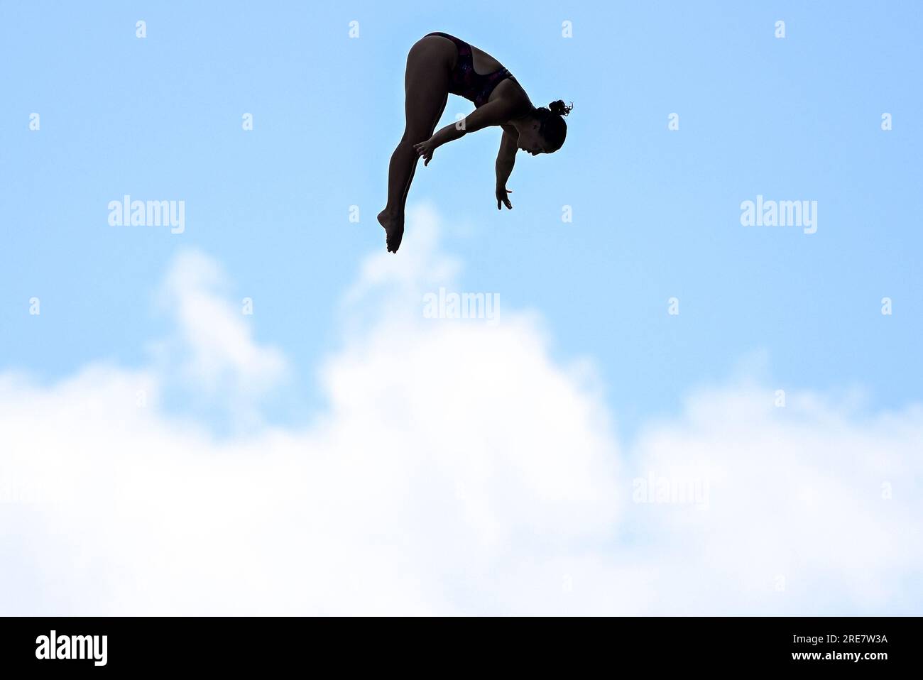 Fukuoka, Japan. 26th July, 2023. Meili Carpenter of the United States ...