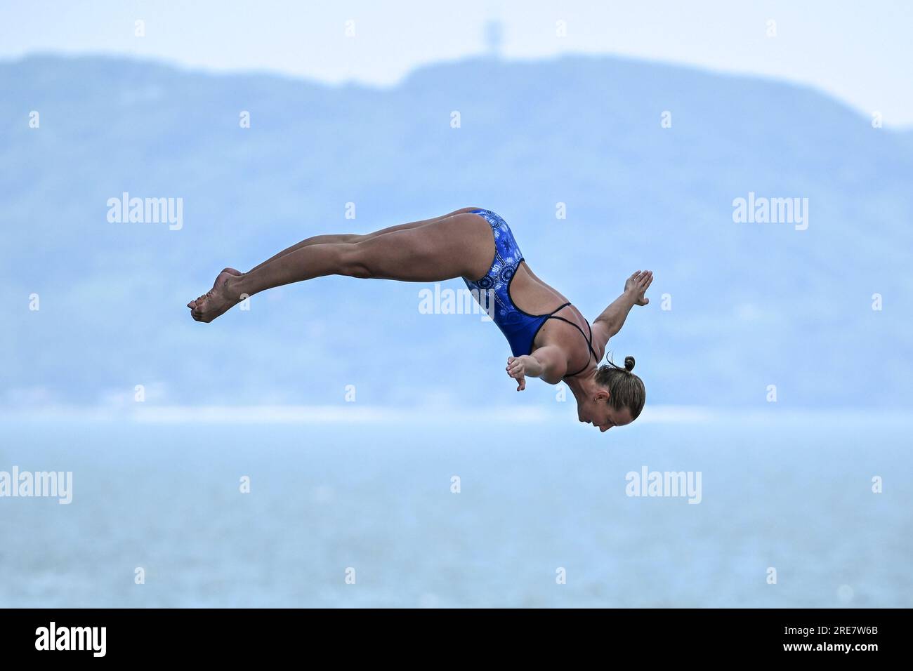 Fukuoka, Japan. 26th July, 2023. Gold medalist Rhiannan Iffland of ...