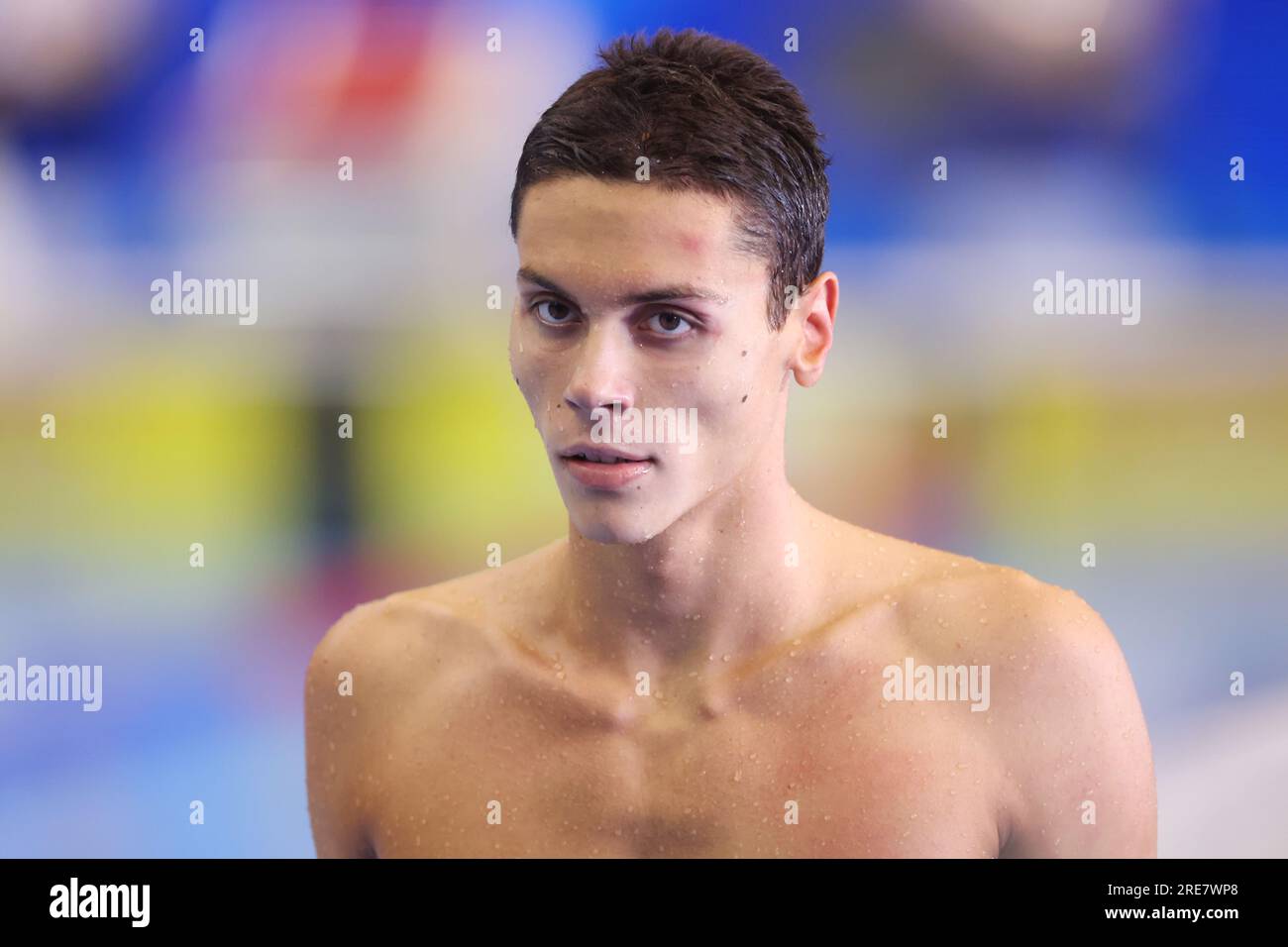 Fukuoka, Japan. 26th July, 2023. David POPOVICI (ROU) Swimming : World ...