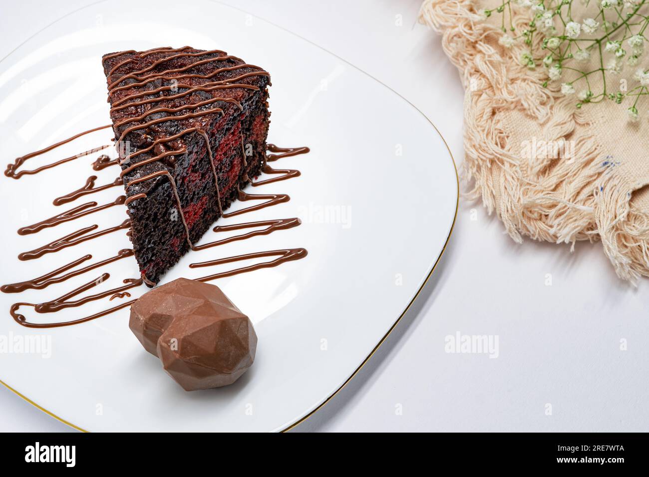 Cake will always be the answer. The question is irrelevant Stock Photo ...