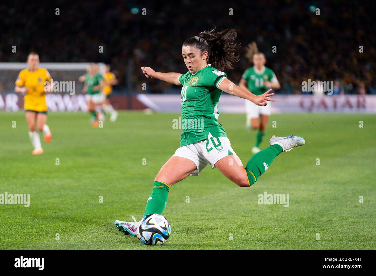 Republic of Ireland's Marissa Sheva during the FIFA Women's World Cup ...