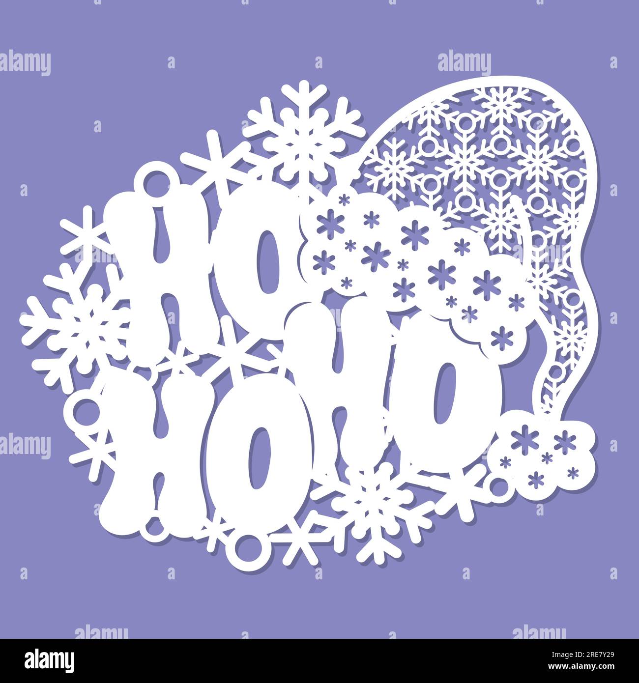 Template for laser cutting. Image with text. Vector Stock Vector Image ...