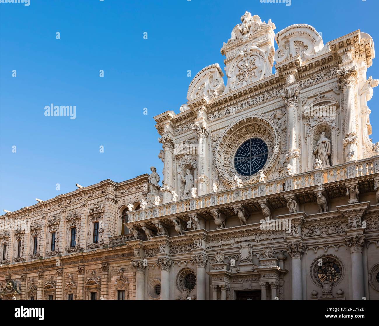 Basilica of Santa Croce, Lecce is a 17th-century baroque church ...