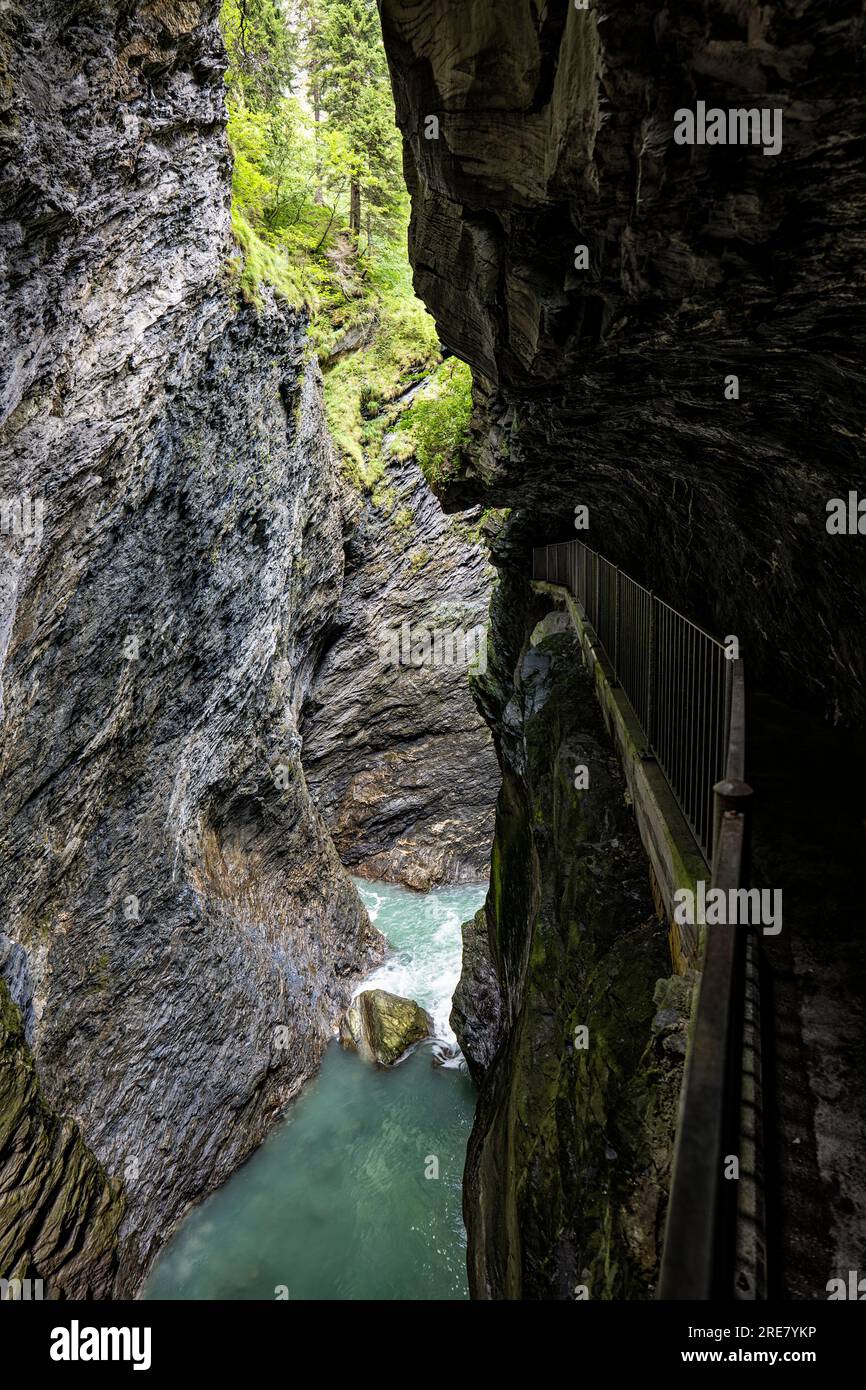 Viamala gorge hi-res stock photography and images - Alamy