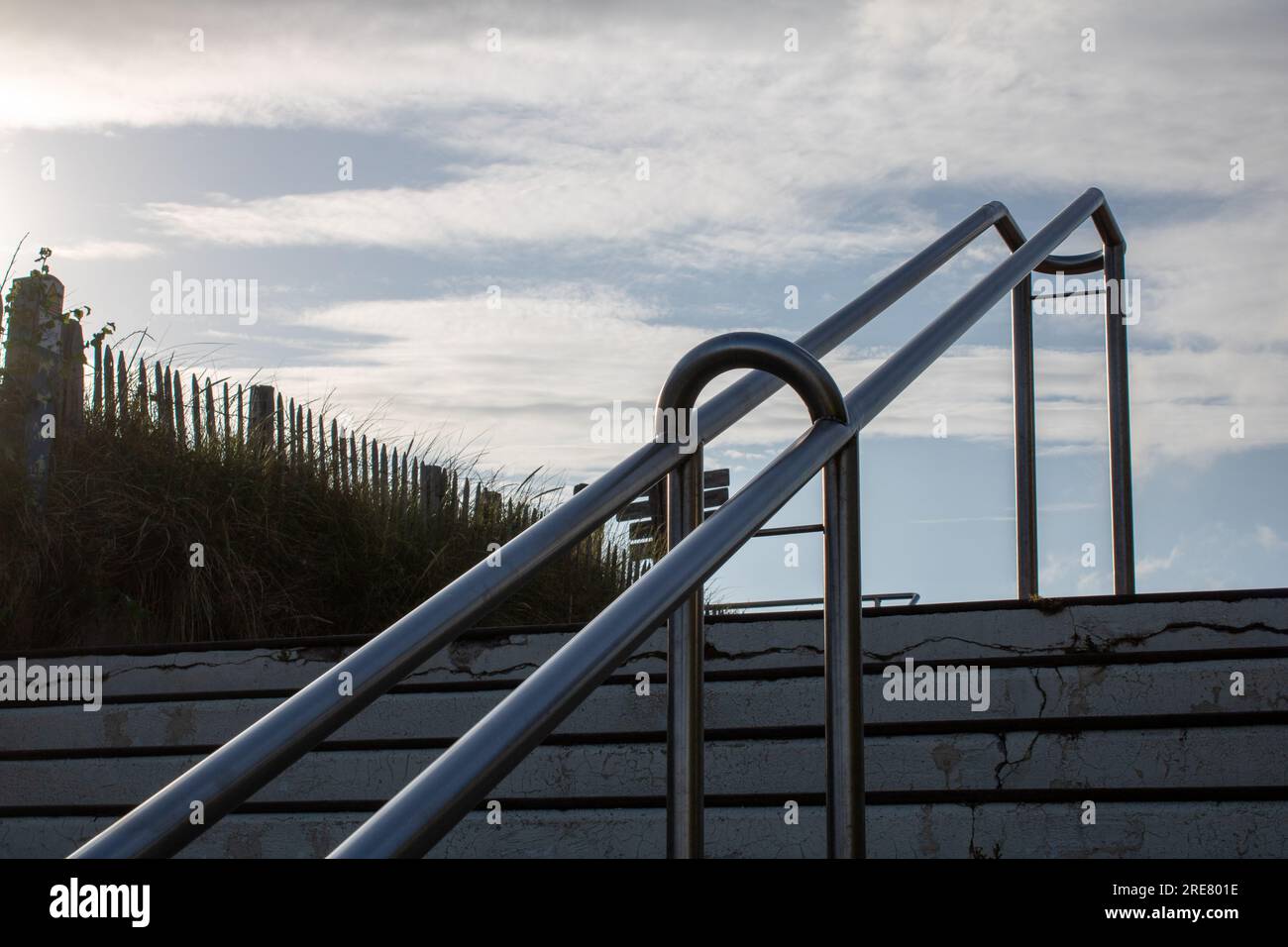 Iron ladder beach hi-res stock photography and images - Alamy