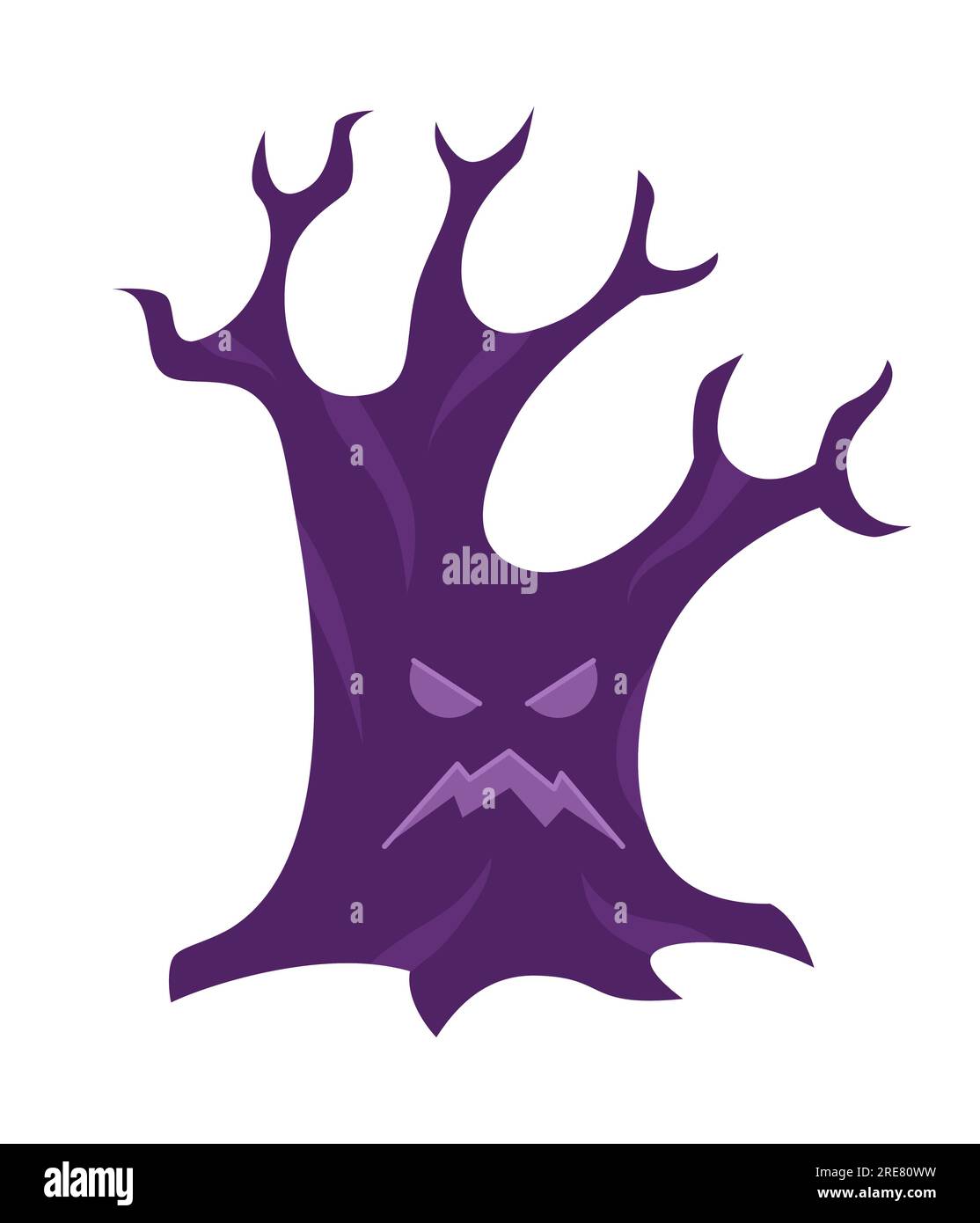 Spooky tree semi flat colour vector object Stock Vector Image & Art - Alamy Spooky tree semi flat colour vector object Stock Vector Image & Art - Alamy