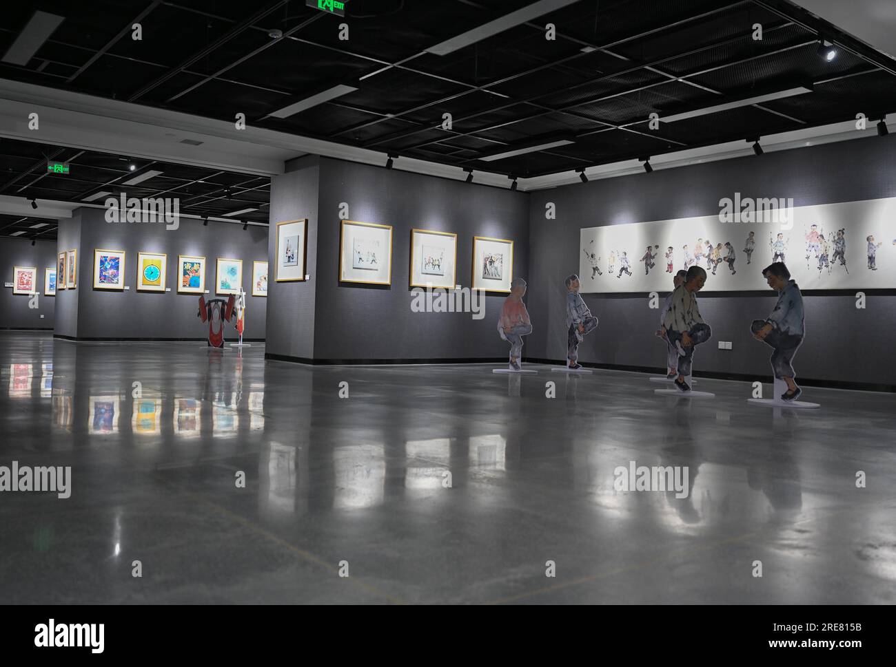 Chengdu Universiade themed comic and animation works are exhibited at ...