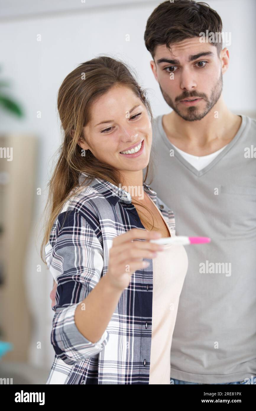Unhappy man pregnant woman hi-res stock photography and images - Alamy