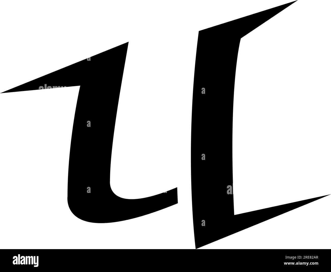 U shaped design Stock Vector Images - Alamy