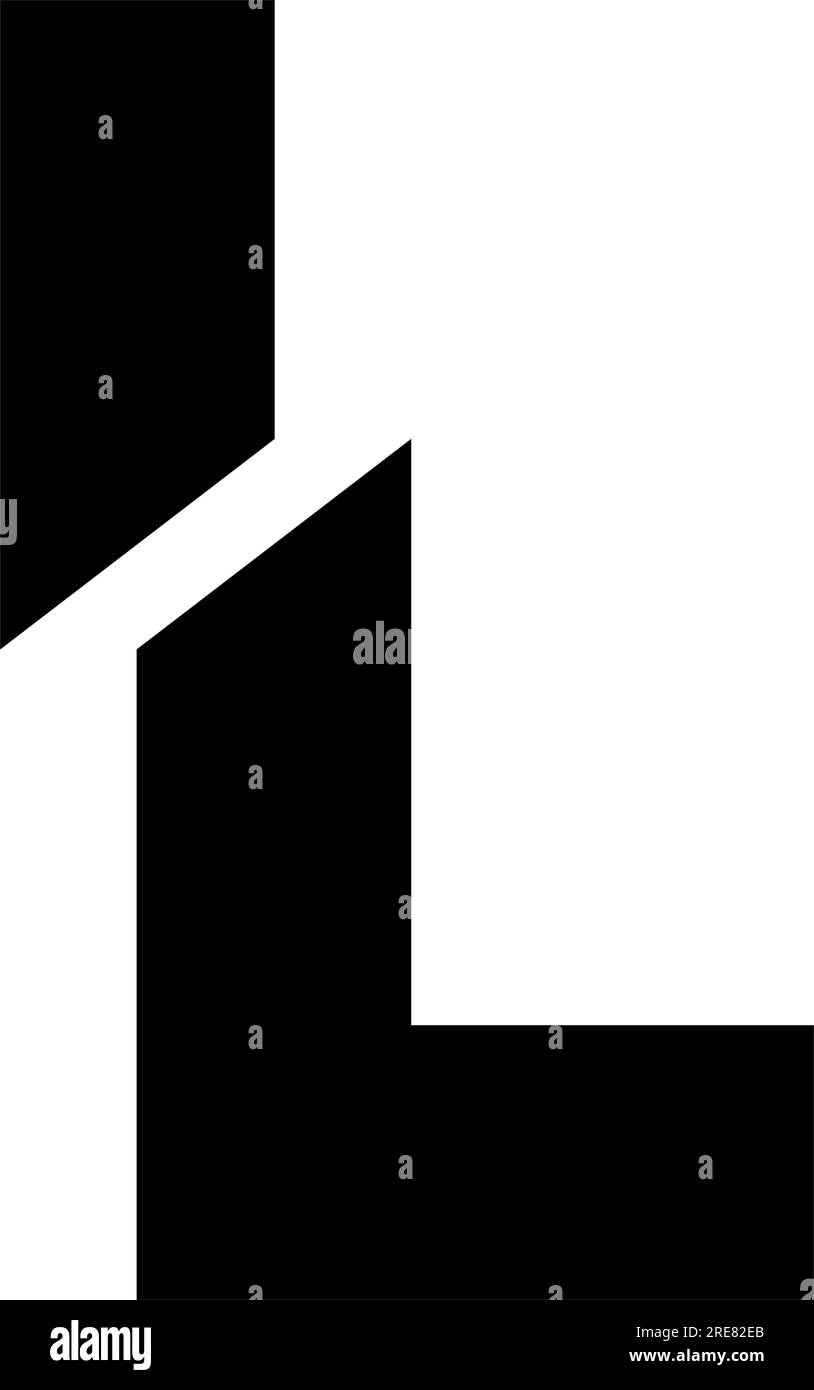 Split letter Stock Vector Images - Alamy