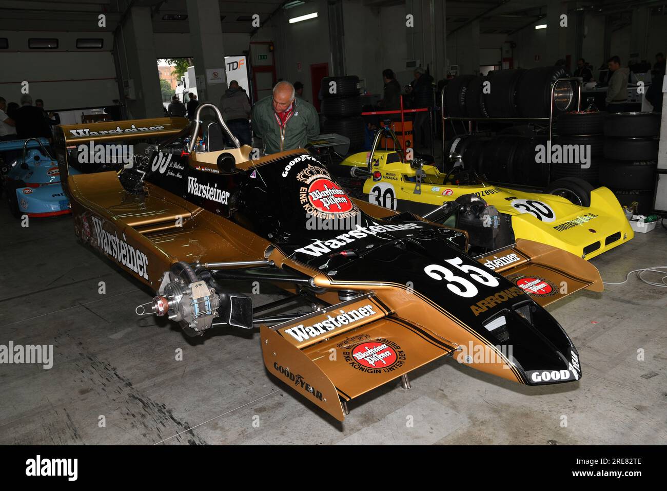 Imola, IT, May, 2017: Detail of Historic Arrows F1 Model A1B 1979 ex Riccardo Patrese during ...