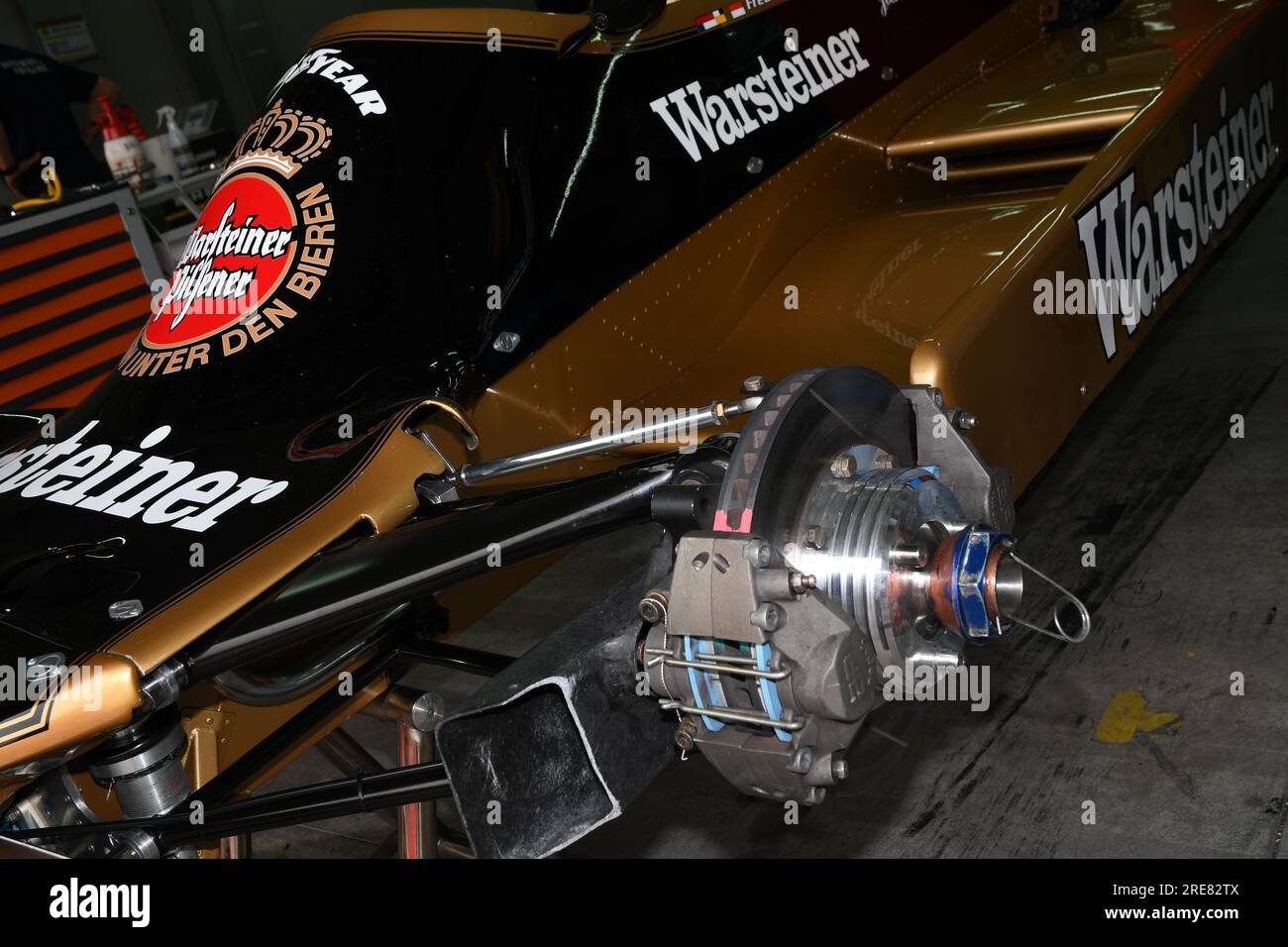 Imola, IT, May, 2017: Detail of Historic Arrows F1 Model A1B 1979 ex Riccardo Patrese during ...