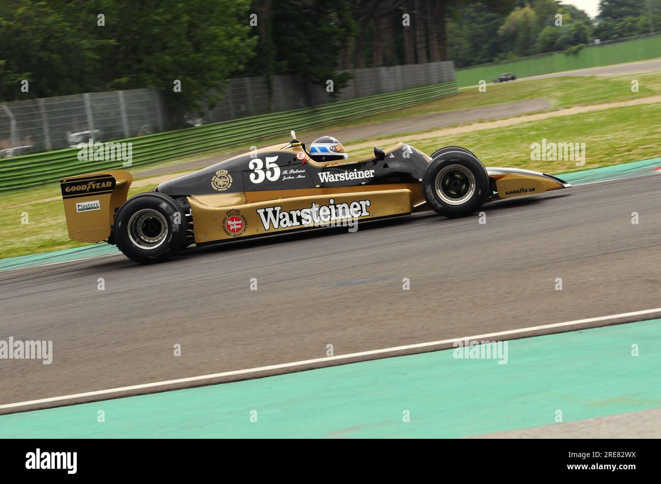 Imola, IT, May, 2017: Unknown run with Historic Arrows F1 Model A1B 1979 ex Riccardo Patrese ...