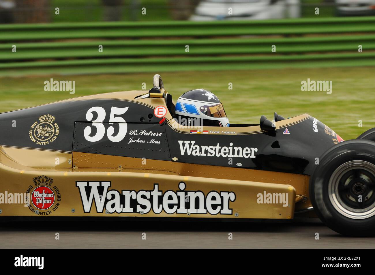 Imola, IT, May, 2017: Unknown run with Historic Arrows F1 Model A1B 1979 ex Riccardo Patrese ...