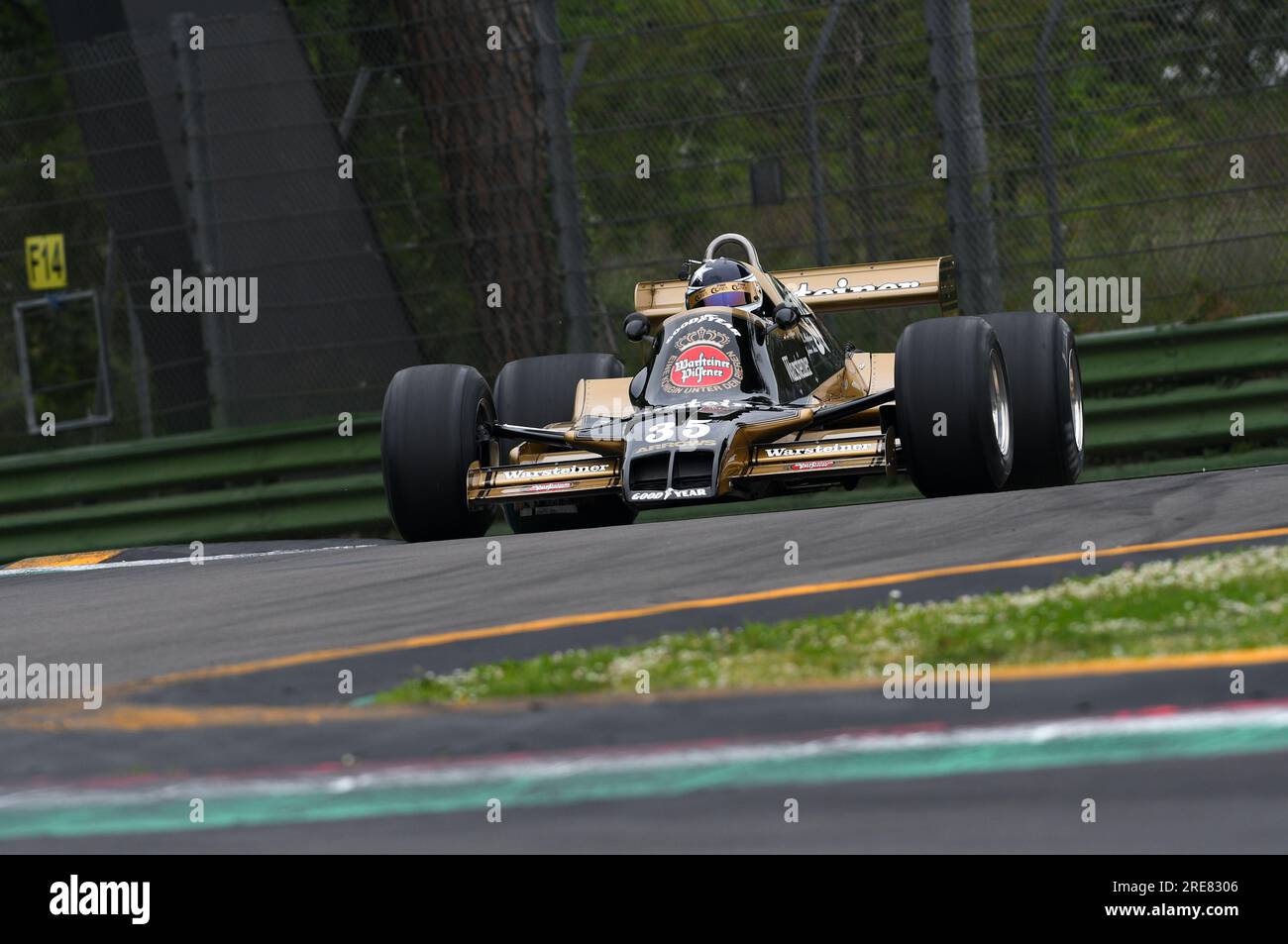 Imola, IT, May, 2017: Unknown run with Historic Arrows F1 Model A1B 1979 ex Riccardo Patrese ...