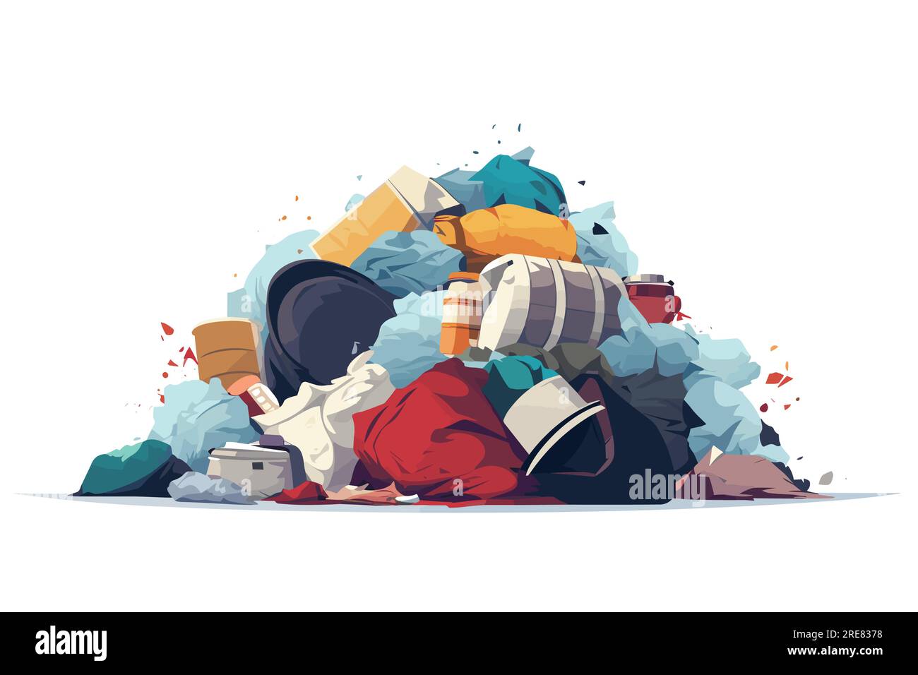 Pile vector Stock Vector Images - Alamy