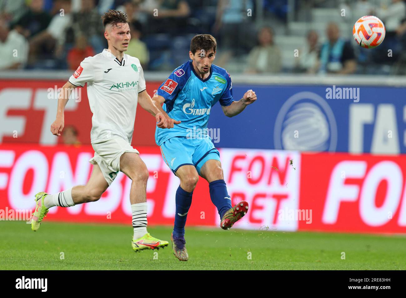 Russian Federation. Saint Petersburg. Football. Cup of Russia group C ...