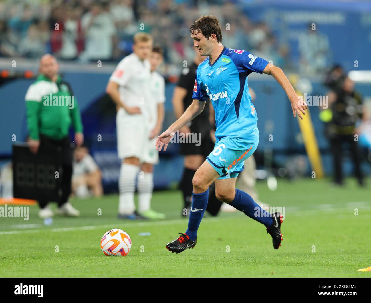 Russian Federation. Saint Petersburg. Football. Cup of Russia group C ...