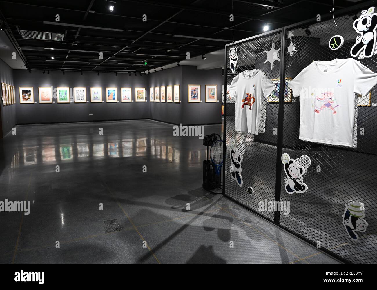 Chengdu Universiade themed comic and animation works are exhibited at ...