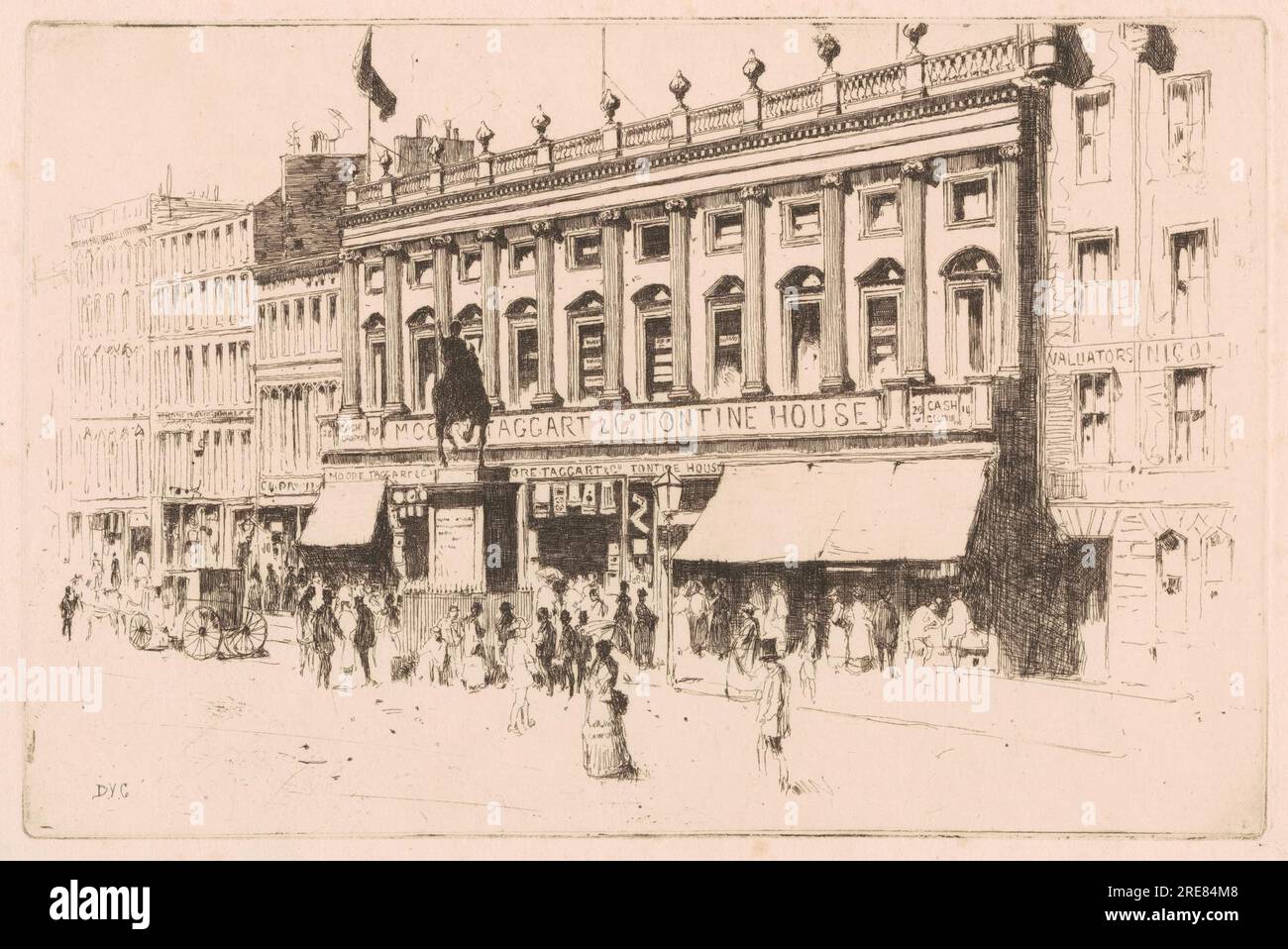 Tontine building hi-res stock photography and images - Alamy