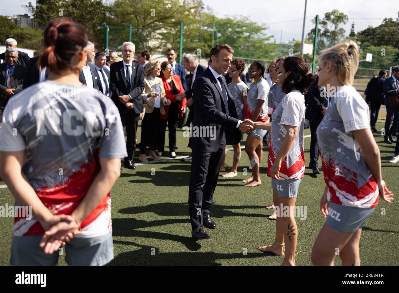 Noumea, New Caledonia. 26th July, 2023. French President Emmanuel ...