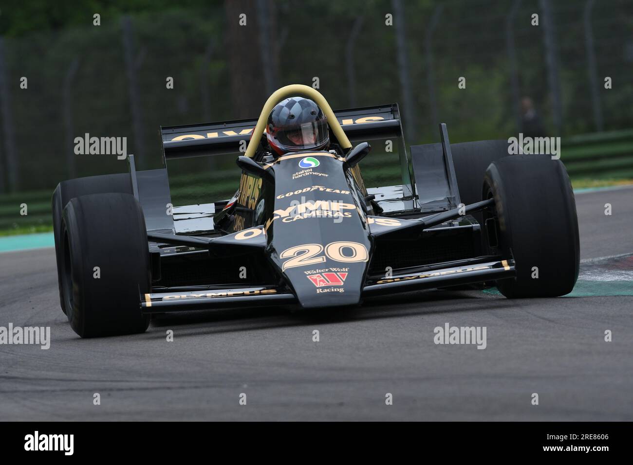 Imola, IT, May, 2017: Unknown run with Historic 1979 Wolf F1 Model WR8 ...