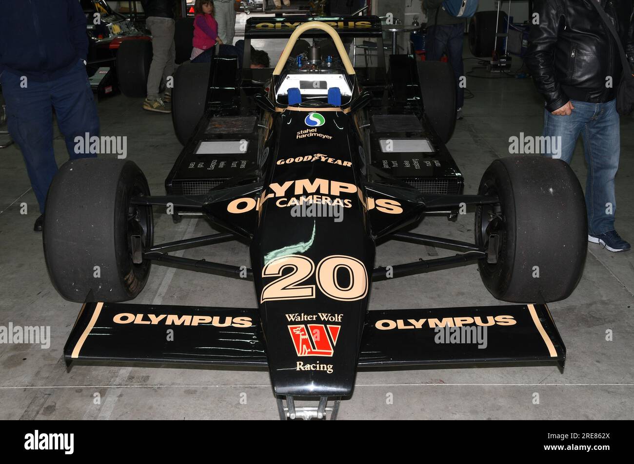 Imola, IT, May, 2017: Unknown run with Historic 1979 Wolf F1 Model WR8 ...