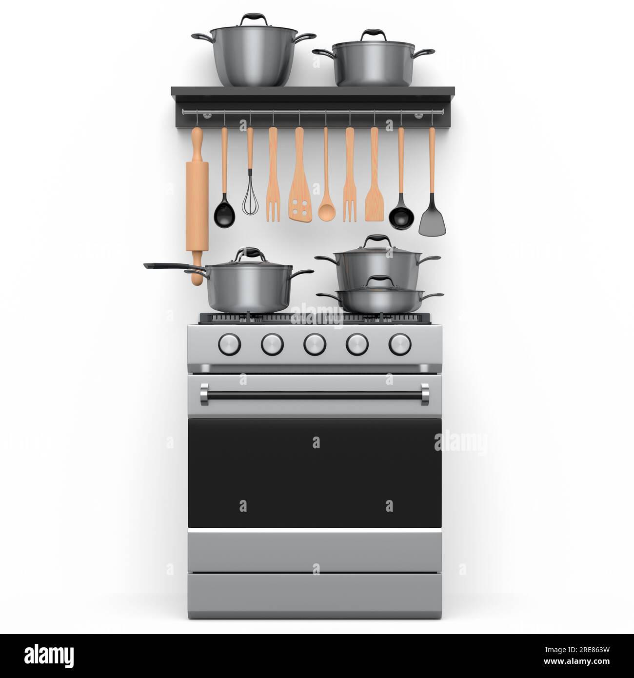 Wok burner Cut Out Stock Images & Pictures - Alamy