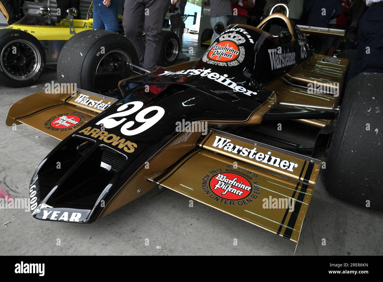 6 May 2018: Unknown run with historic 1979 Formula 1 Arrows A1B ex Riccardo Patrese during ...