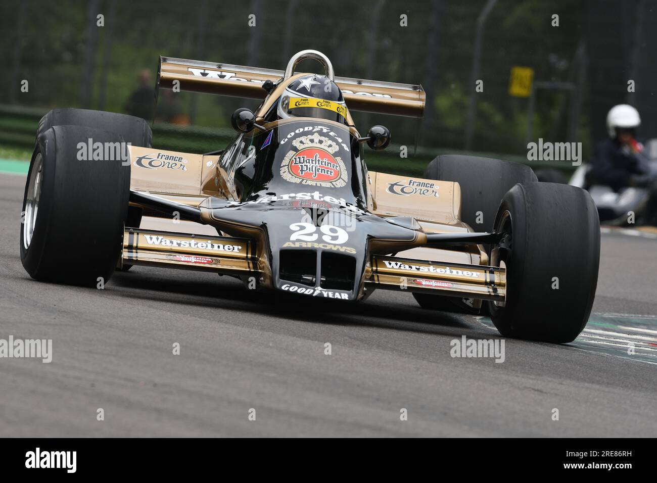 6 May 2018: Unknown run with historic 1979 Formula 1 Arrows A1B ex Riccardo Patrese during ...