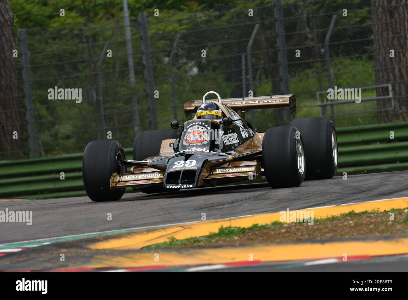 6 May 2018: Unknown run with historic 1979 Formula 1 Arrows A1B ex Riccardo Patrese during ...