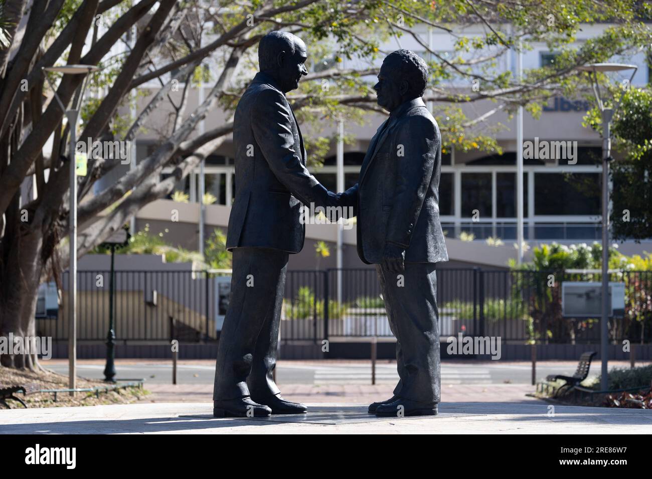 Noumea, New Caledonia. 26th July, 2023. Statue representing New ...