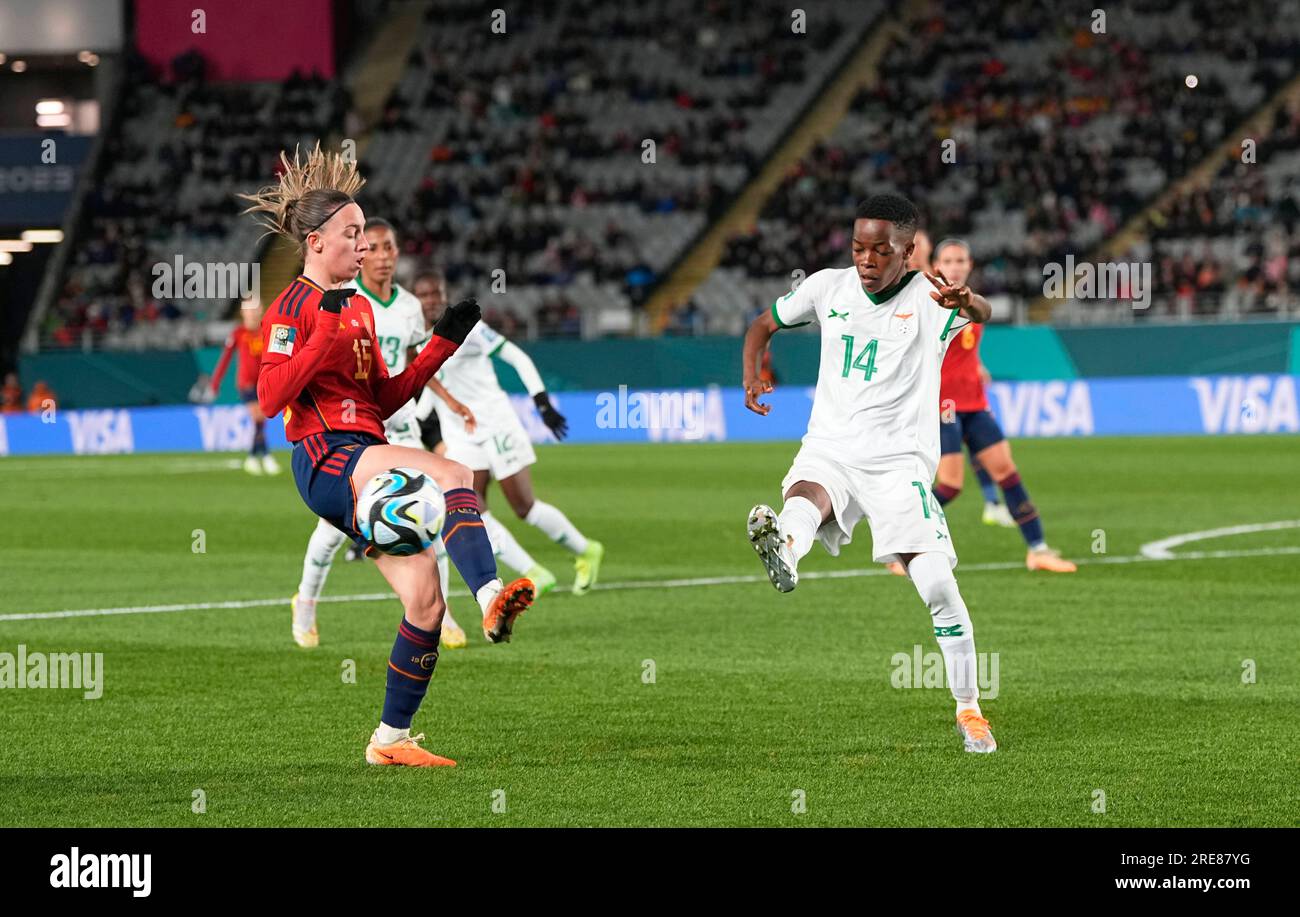 Eden Park, Auckland, New Zealand. 26th July, 2023. Eva Navarro (Spain ...