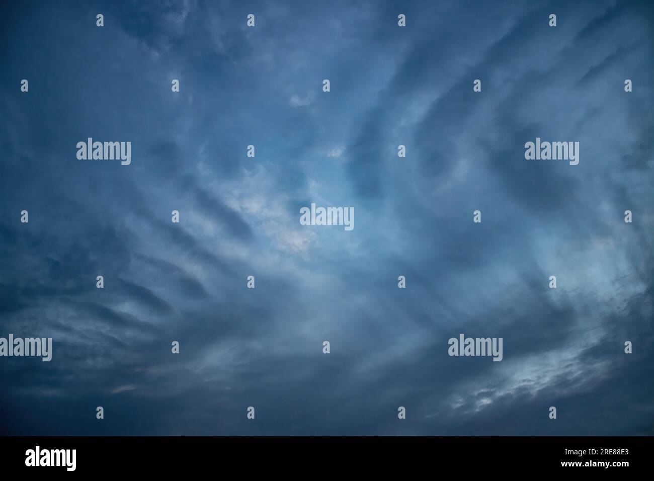Clouds structure in the night sky Stock Photo - Alamy