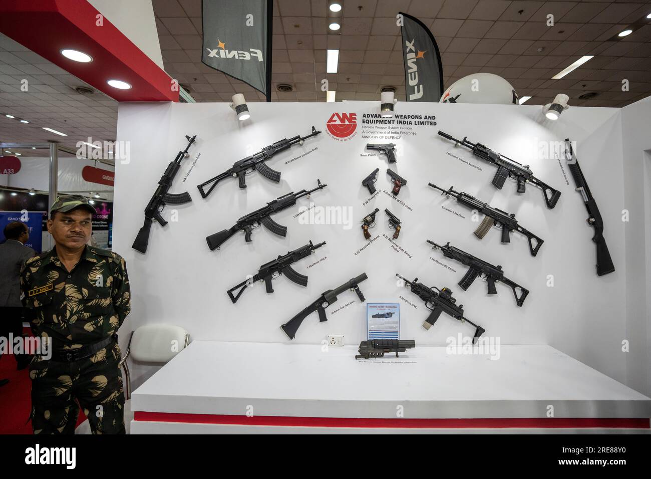 A range of assault rifles and pistols manufactured by Advanced Weapons ...