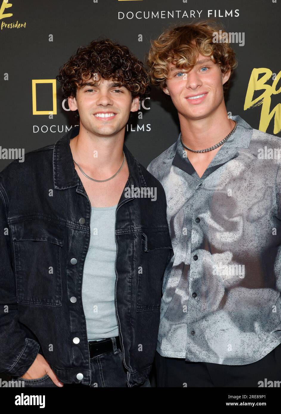 Beverly Hills, Ca. 25th July, 2023. Jake Clark, Landon Boyce at the Los ...