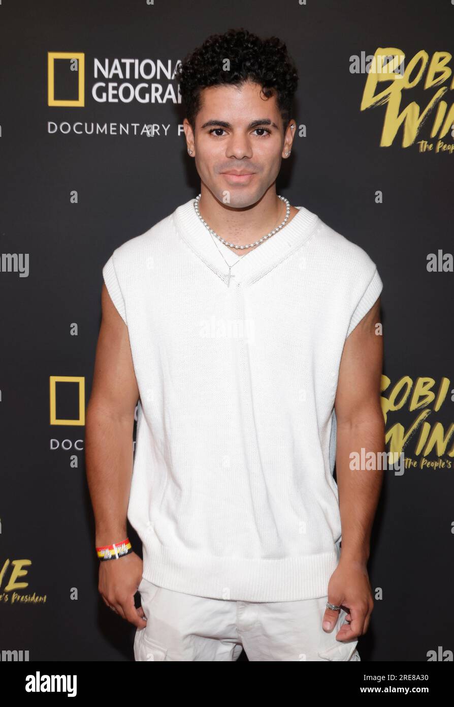 25 July 2023 Beverly Hills, California - Joshua Suarez. Los Angeles Premiere Of National ...