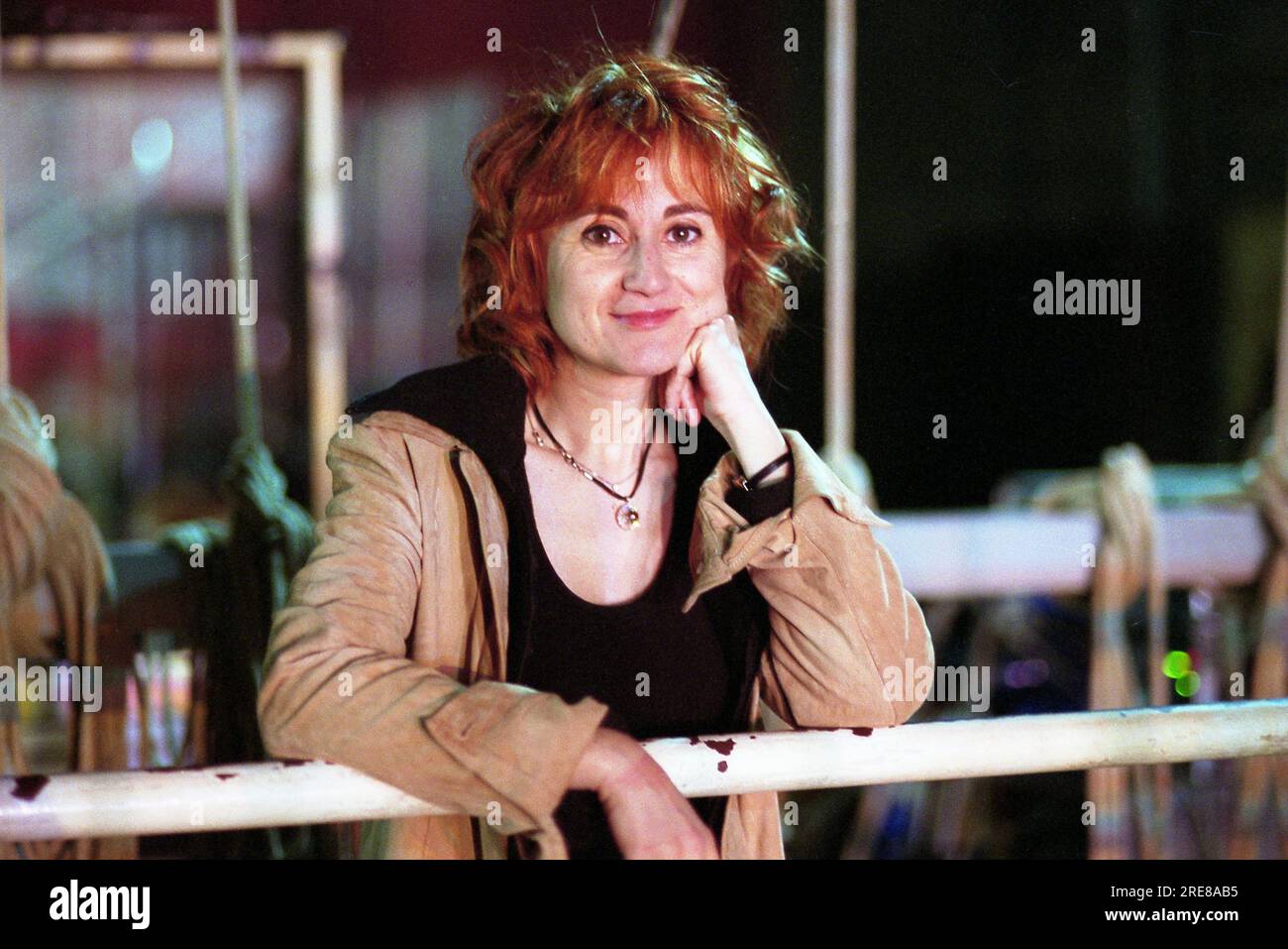 Torino, Italy - September 2001: Portrait of Luciana Littizzetto ...