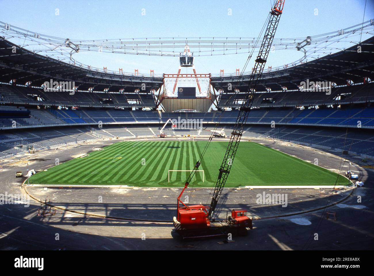 Torino, Italy - September 1989: The Stadio delle Alpi under ...